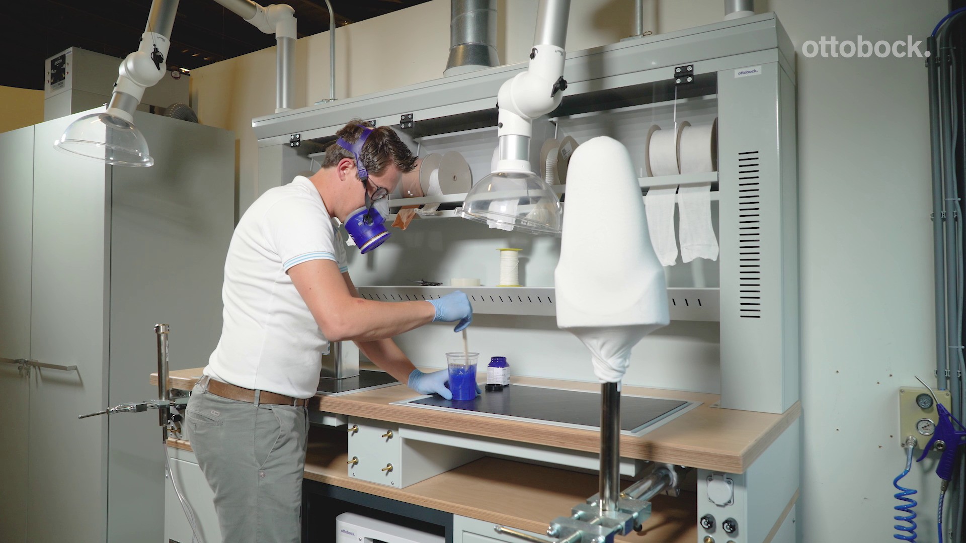 Lamination workstation - Ottobock